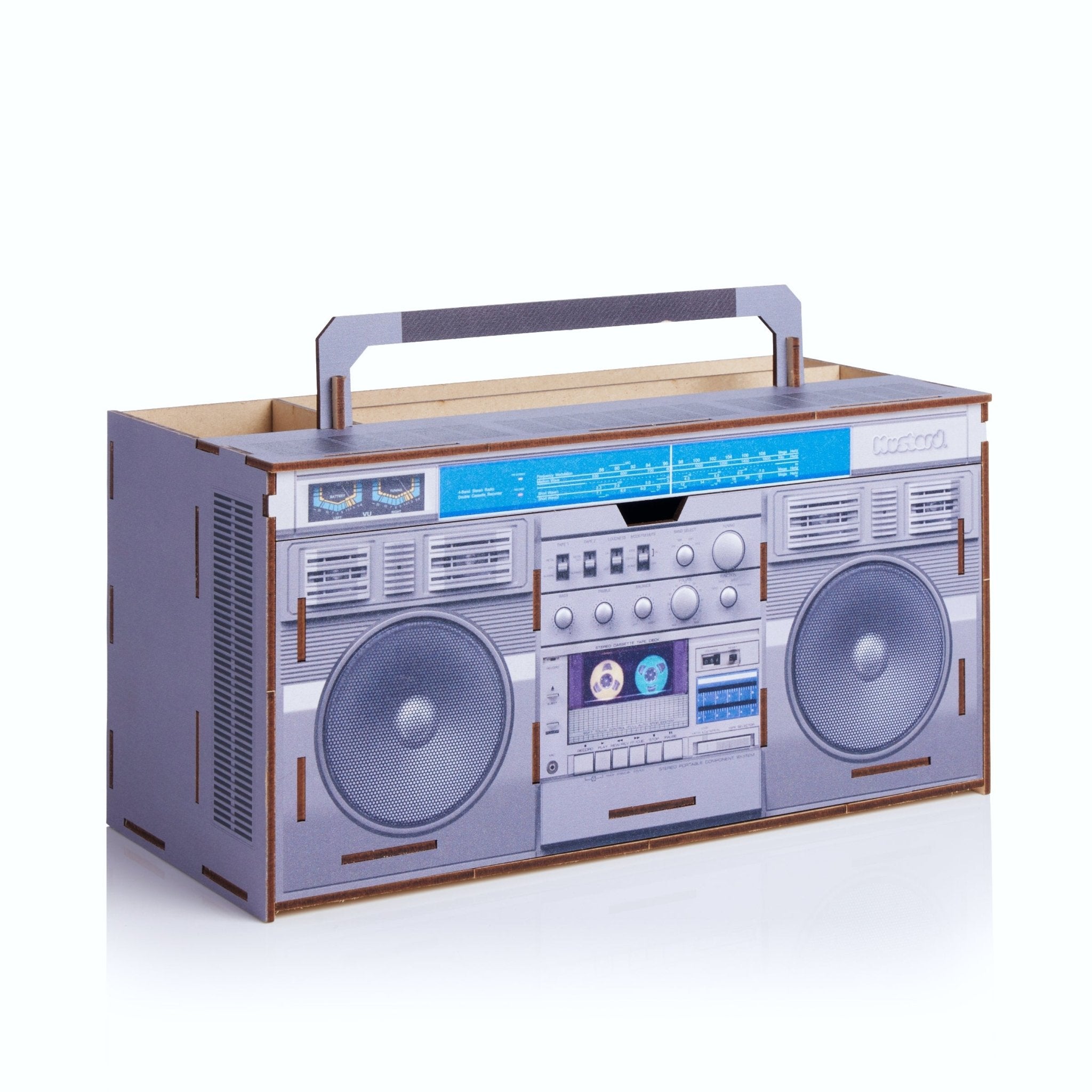 Boombox Desk Organiser - Mustard London
