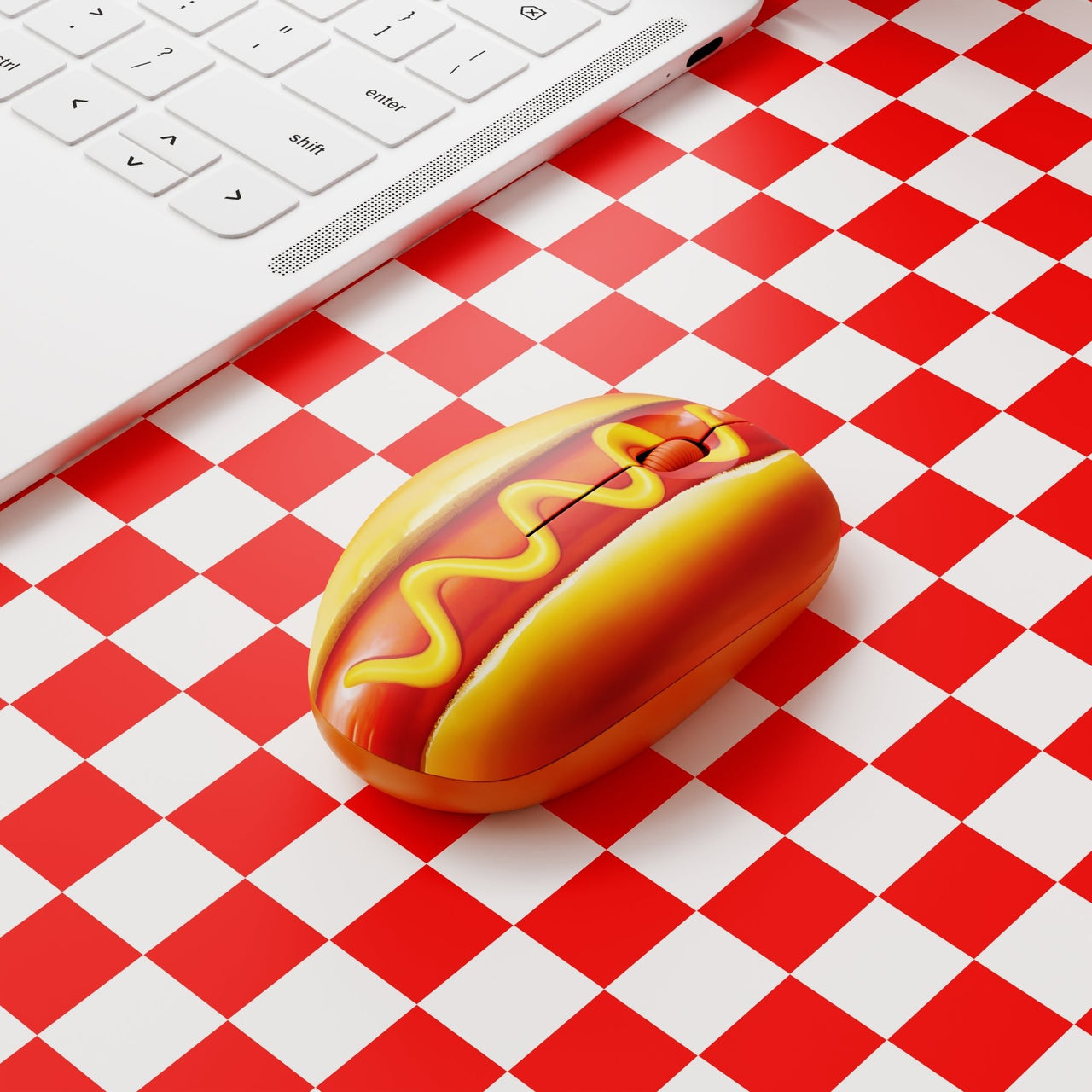 Dippy Dog Sticky Note Dispenser - Mustard London