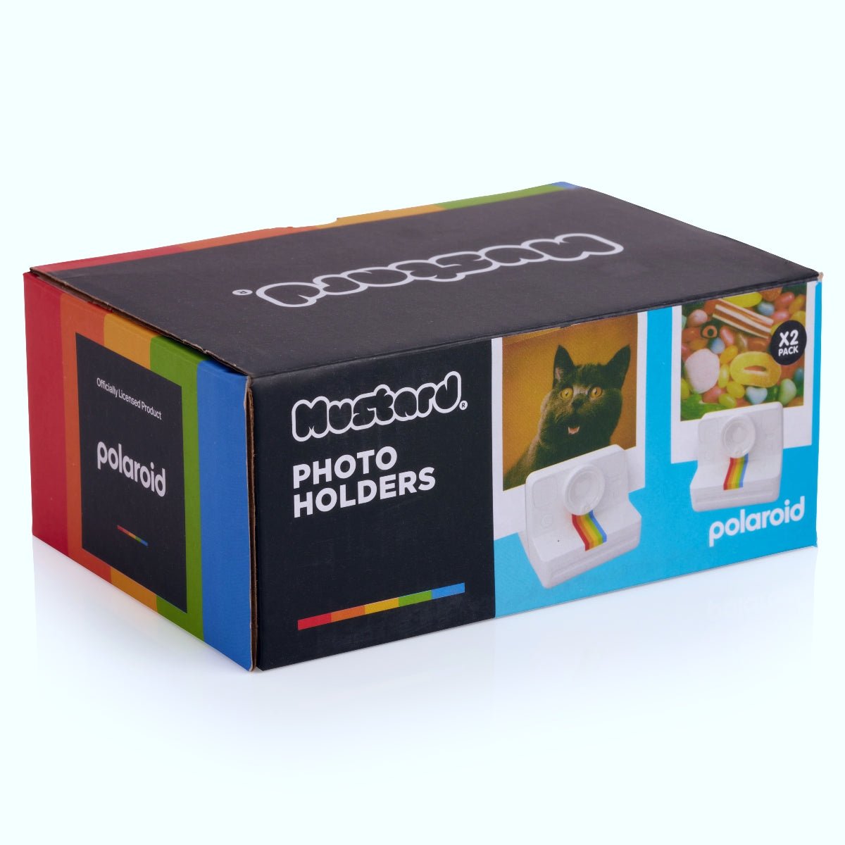 Polaroid Mini Camera Shaped Photo Holders - Mustard London