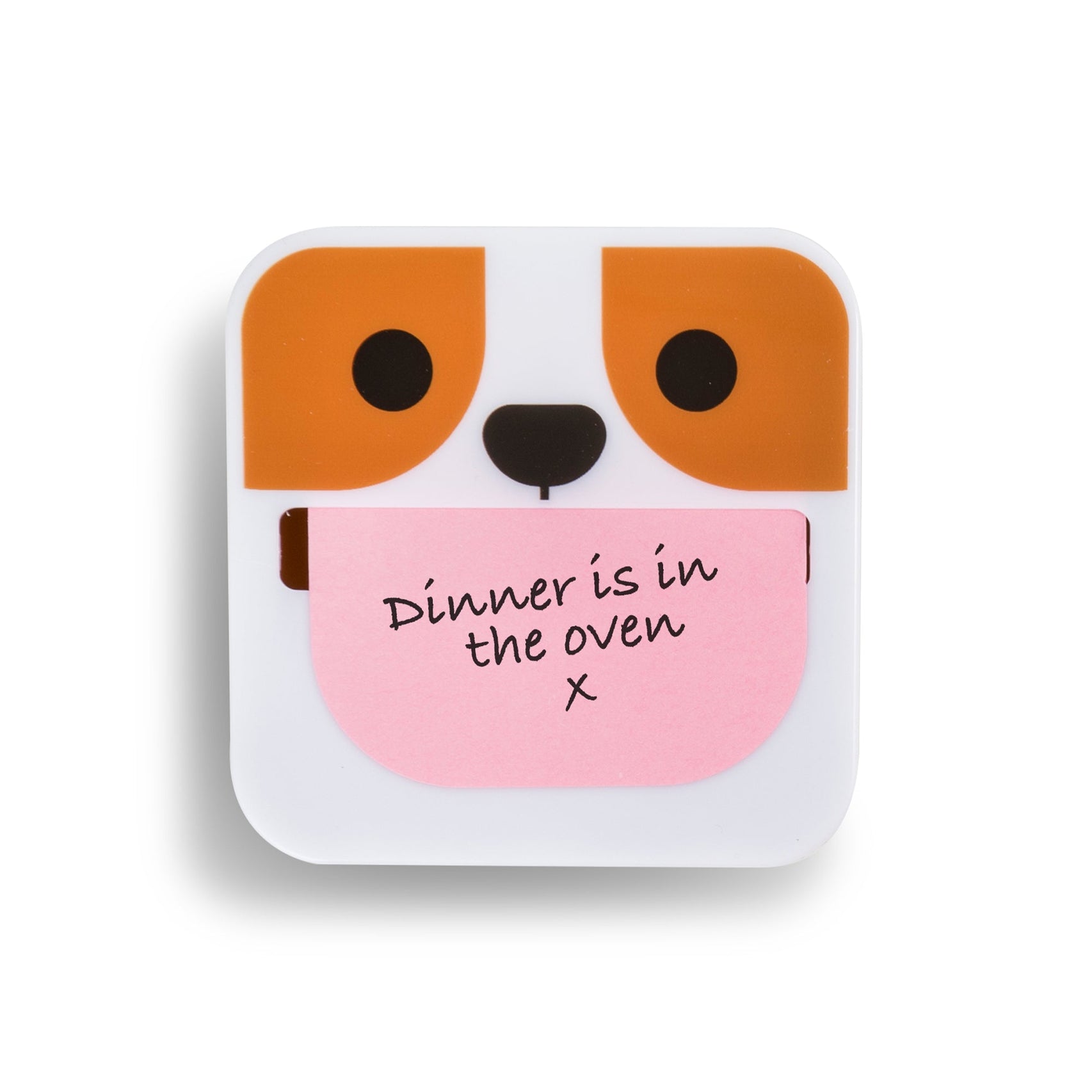 Dippy Dog Sticky Note Dispenser - Mustard London