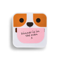 Dippy Dog Sticky Note Dispenser - Mustard London