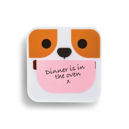 Dippy Dog Sticky Note Dispenser - Mustard London