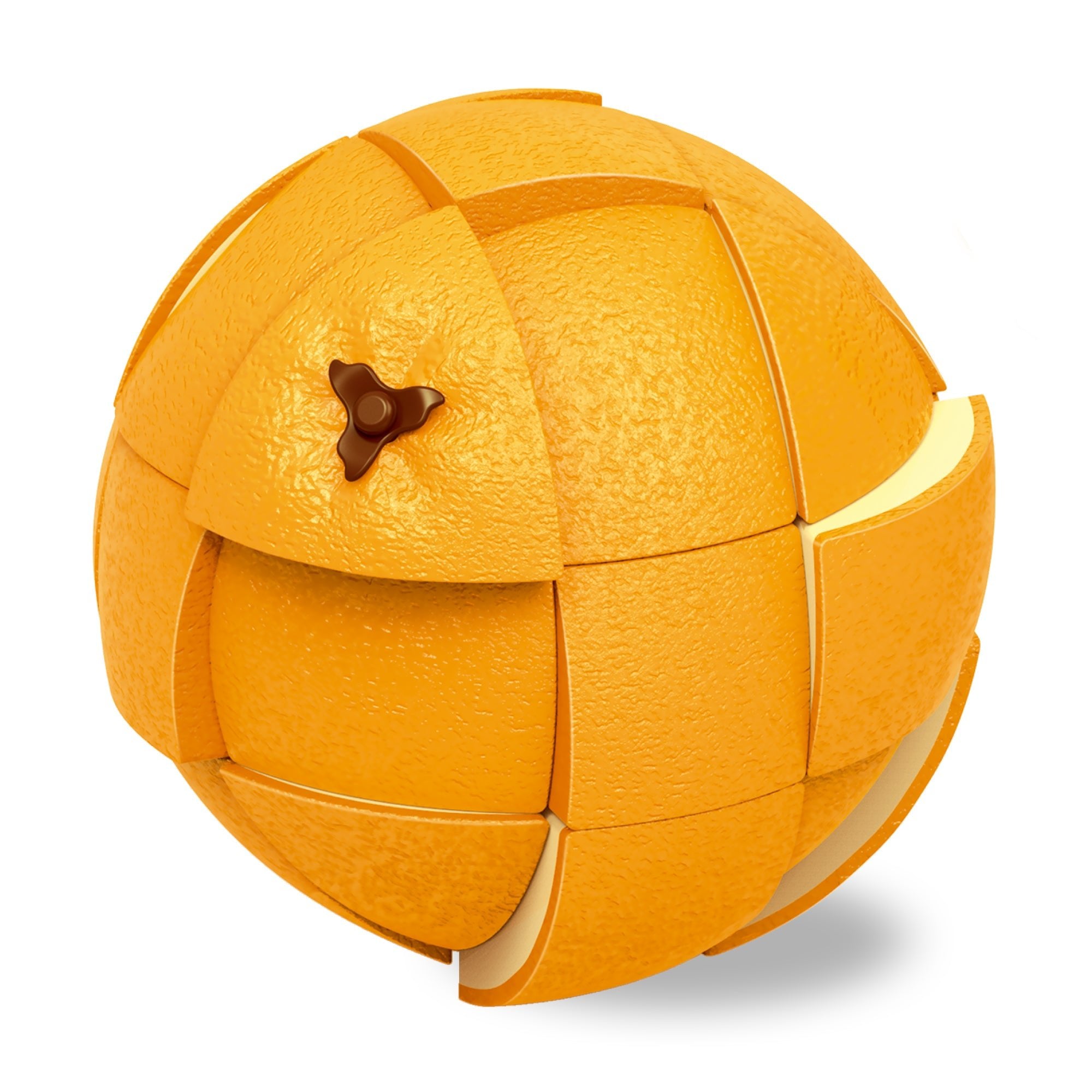 Fruit Cube Orange Puzzle Cube - Mustard London