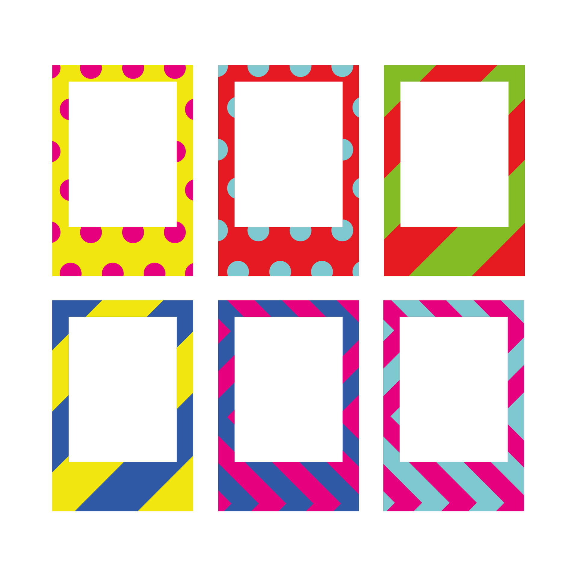 Party Time Magnetic Frames - Mustard London