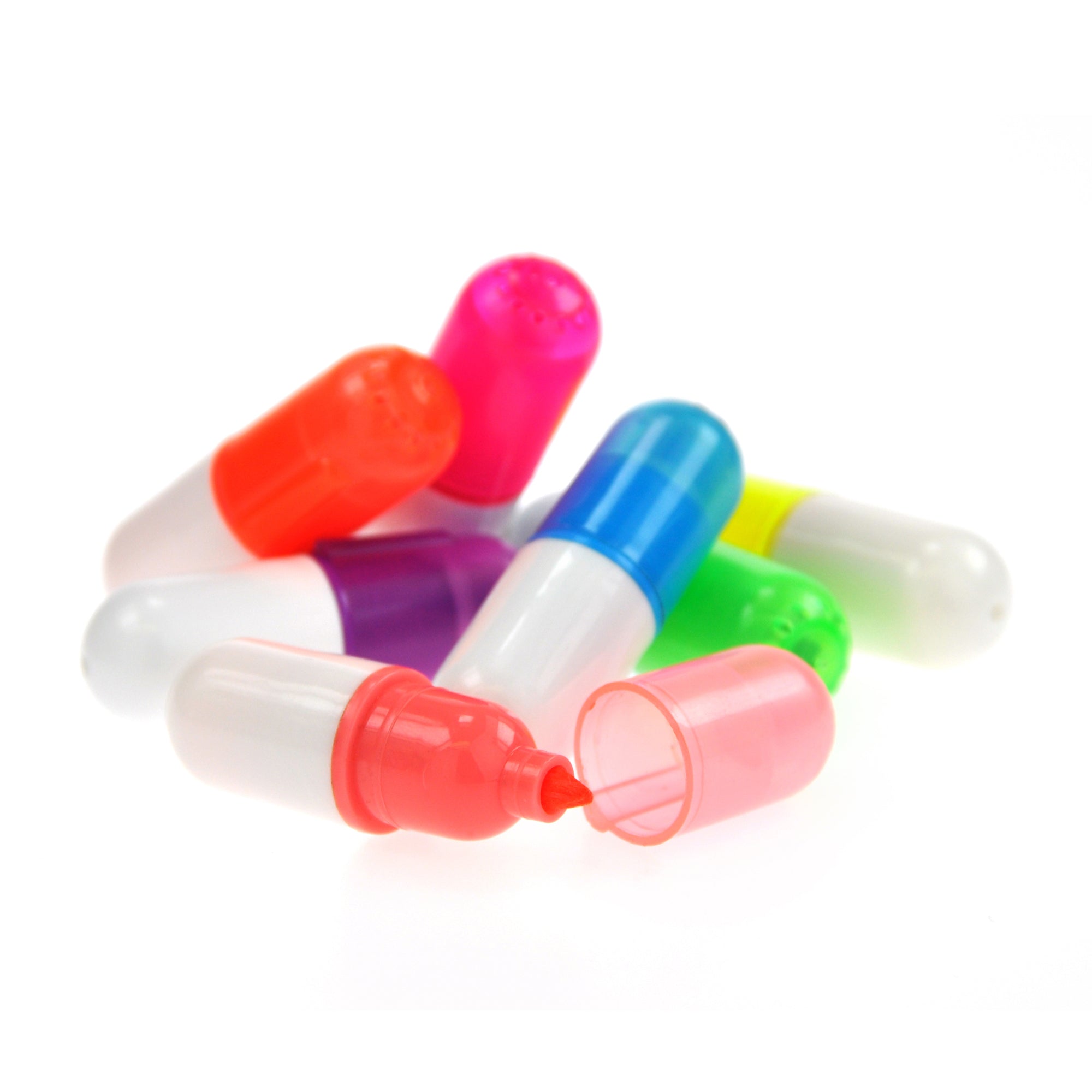 Vitapens - Fun Pill Shaped Highlighters - Mustard London