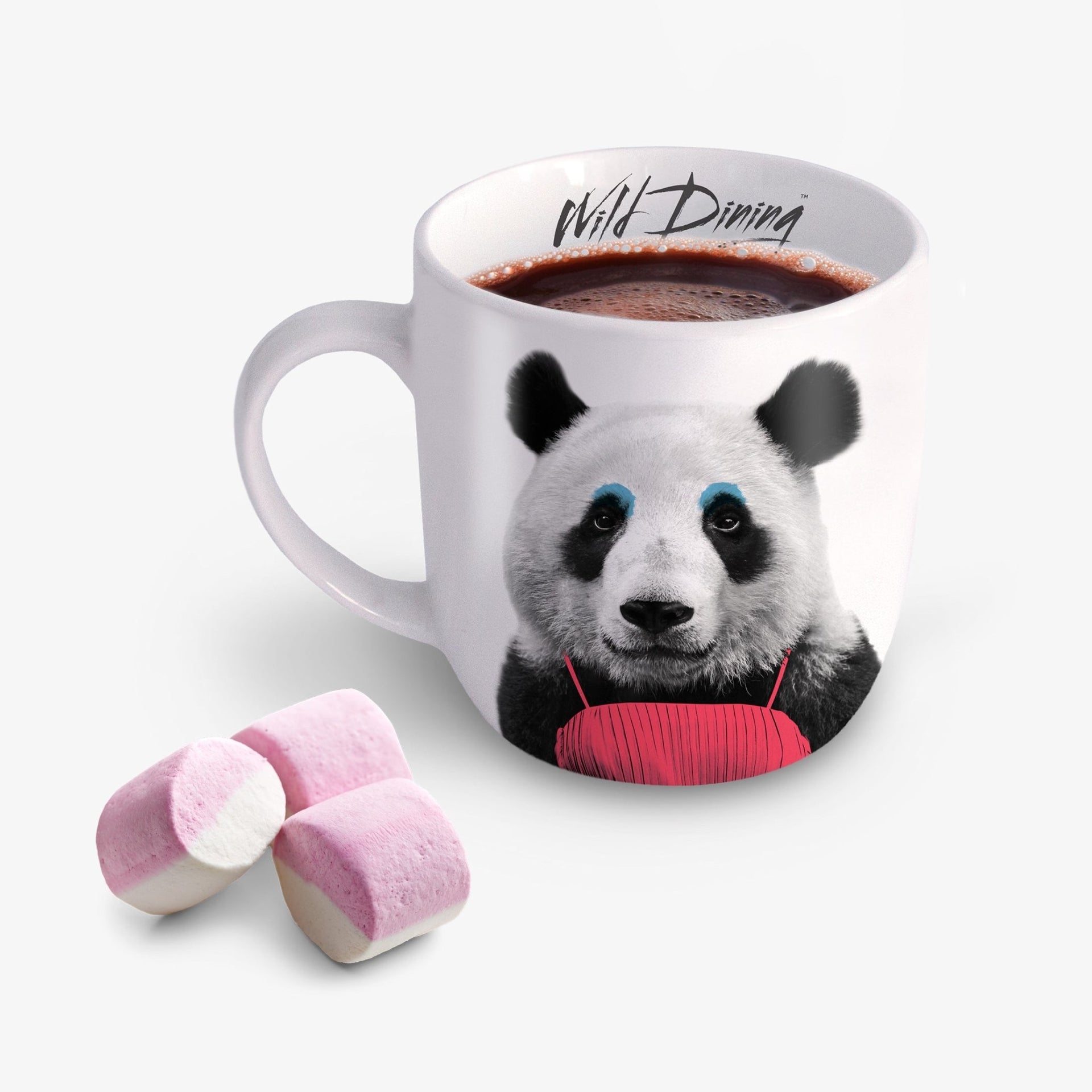 Wild Dining Patricia The Panda Mug - Mustard London